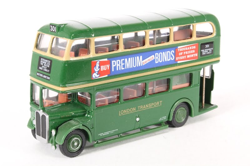 EFE 16402 London RT with Roof Box PREMIUM BONDS – Gravesend Model Centre