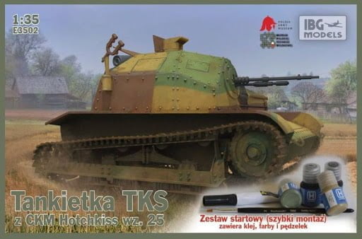 IBG E3502 1/35 TKS Tankette – Gravesend Model Centre