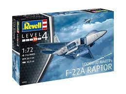 Revell 03858 1/72 F-22A Raptor – Gravesend Model Centre