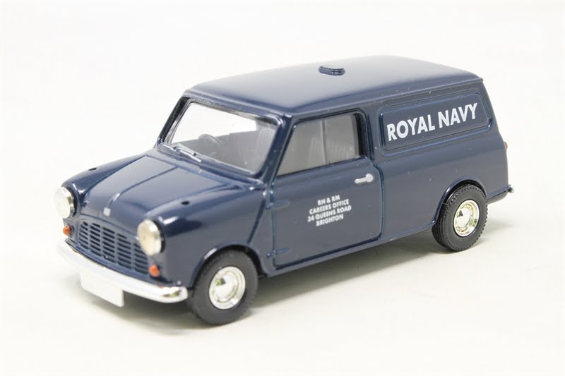 Corgi Vanguard VA14007 Austin Mini Van Royal Navy – Gravesend Model Centre