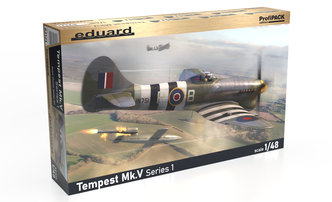 Eduard 82121 1/48 Scale Tempest Mk. V Series 1 model kit – Gravesend ...