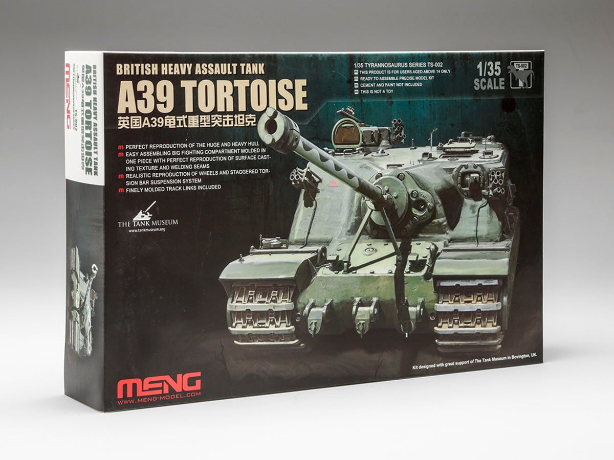 Meng TS-002 1/35 A39 Tortoise Heavy Assault Tank – Gravesend Model Centre