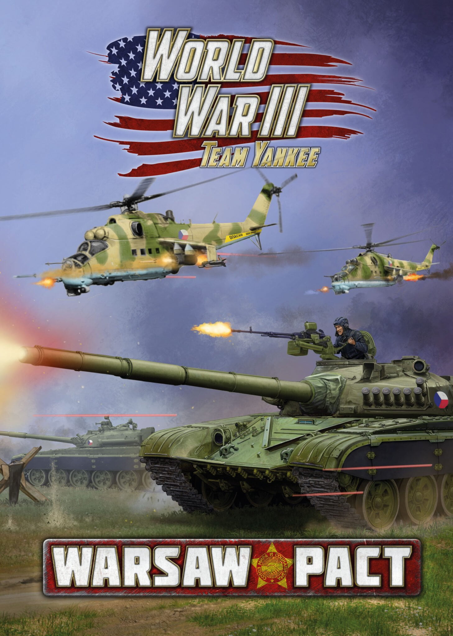 Gale Force Nine WW3-06P1 Team Yankee WWIII Warsaw Pact Vinyl Poster ...