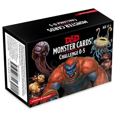 Dungeons & Dragons Monster Deck 0 to 5 – Gravesend Model Centre