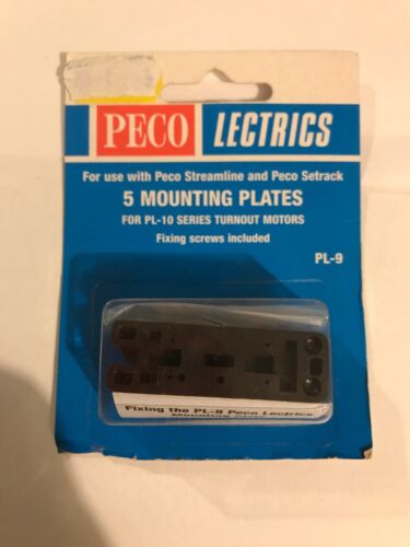 Peco PL-9 5 Mounting Plates – Gravesend Model Centre