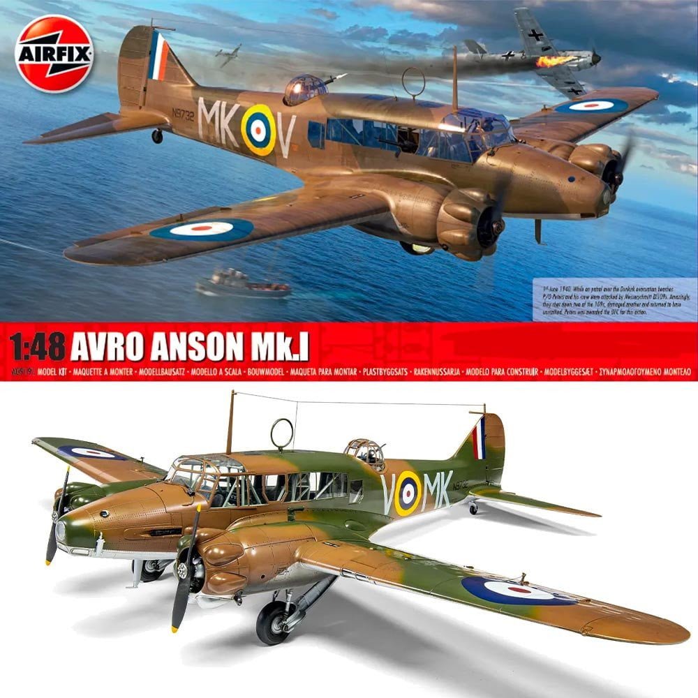 Airfix A09191 Avro Anson Mk1 – Gravesend Model Centre