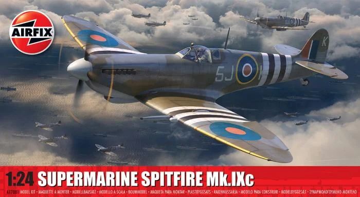 Airfix 1:24 A17001 Supermarine Spitfire Mk IXc – Gravesend Model Centre