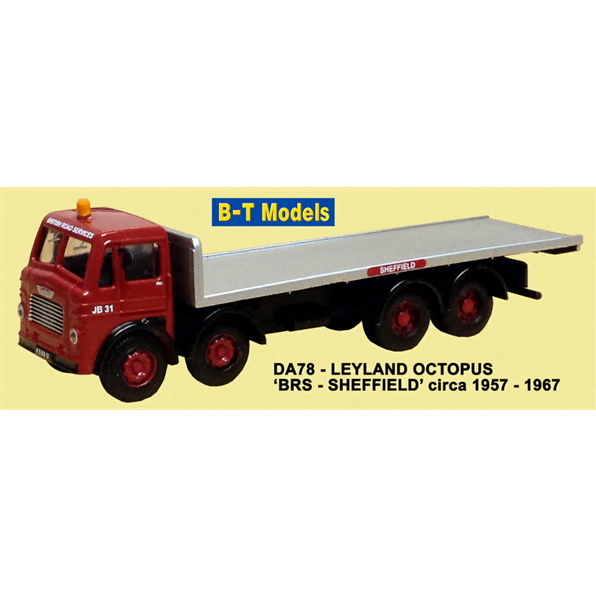 BT Models DA78 Leyland Octopus ‘BRS Sheffield’ Circa 1957 – 1967 ...