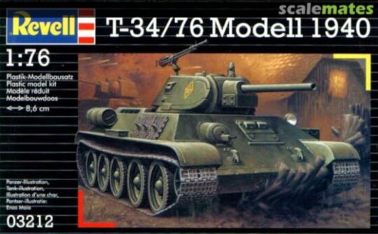 Revell 03294 T-34/76 Model 1940 – Gravesend Model Centre