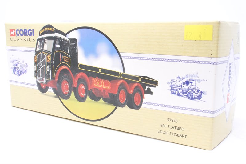 Corgi Classic 97940 Eddie Stobart ERF Flatbed – Gravesend Model Centre