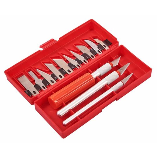 Amtech Tools S0500 13pc Hobby Knife Kit – Gravesend Model Centre