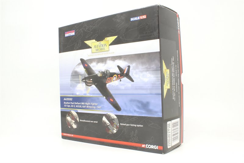 Corgi AA39302 1/72Boulton Paul Defiant Mk1 – Gravesend Model Centre