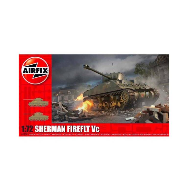 Airfix A68221 1/72 Sherman Firefly Starter Set – Gravesend Model Centre