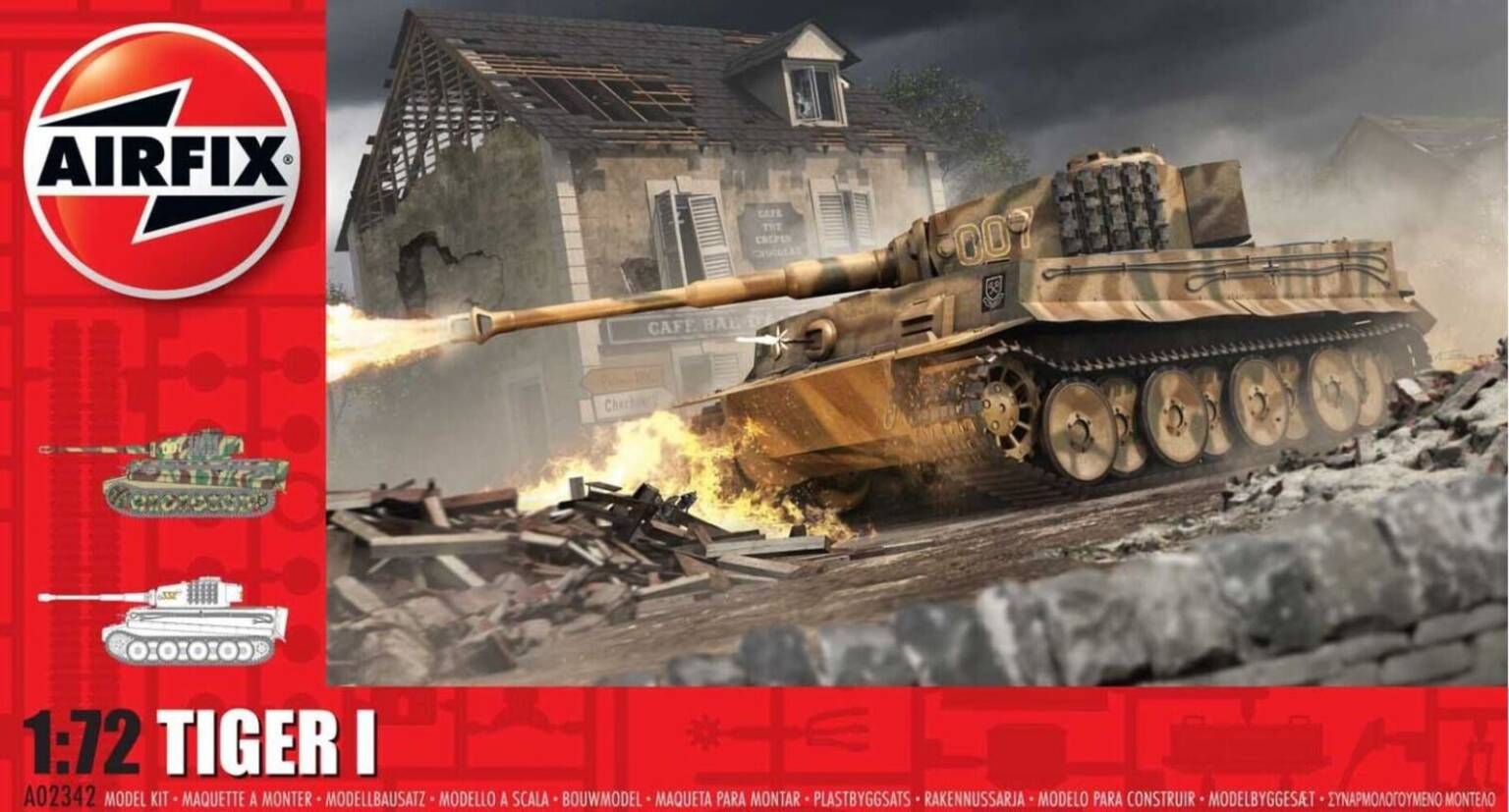 Airfix A68222 1/72 Tiger 1 Starter Set – Gravesend Model Centre