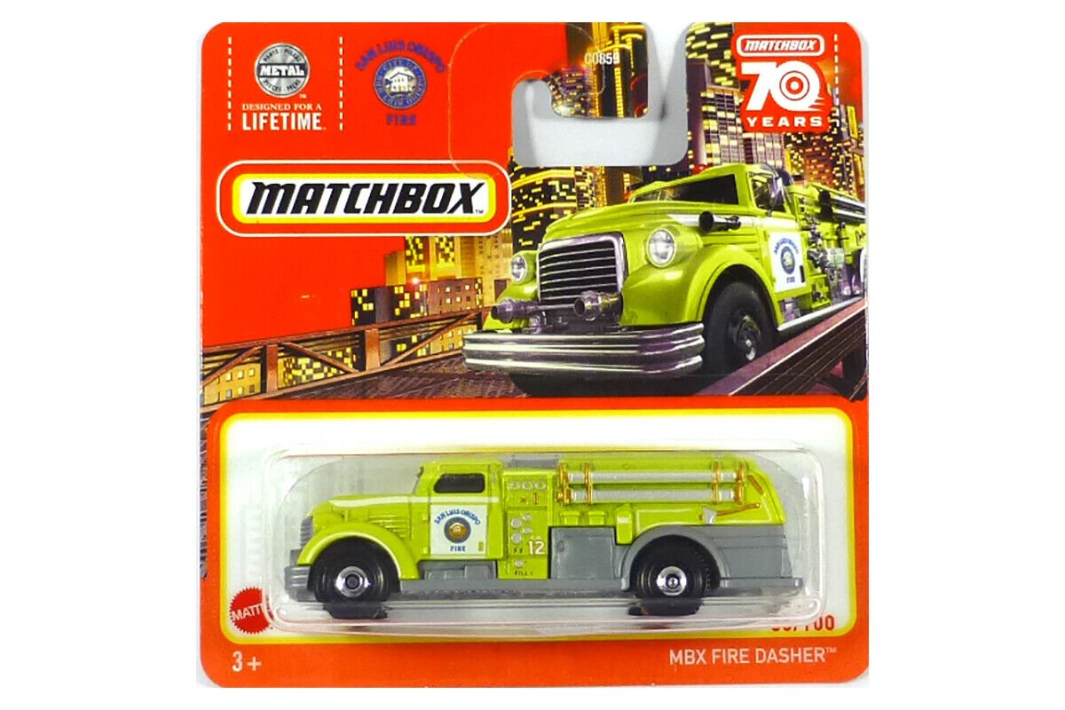 Matchbox 1/64 60/100 MBX Fire Dasher – Gravesend Model Centre