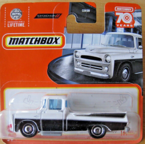 Matchbox 1/64 14/100 Dodge Swept side Pickup – Gravesend Model Centre