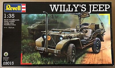 Revell 03015 1/35 Willys Jeep – Gravesend Model Centre