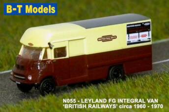 BT Models N055 – Leyland FG Van British Railways Circa 1960 to 1970 ...