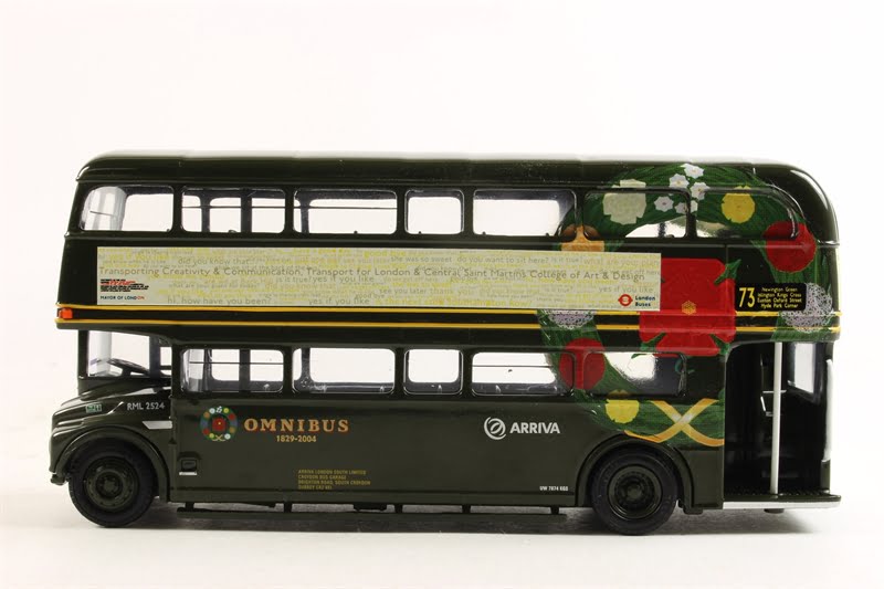 EFE 25516 RML Routemaster Bus Shillibeer Omnibus Route 73 - Gravesend ...