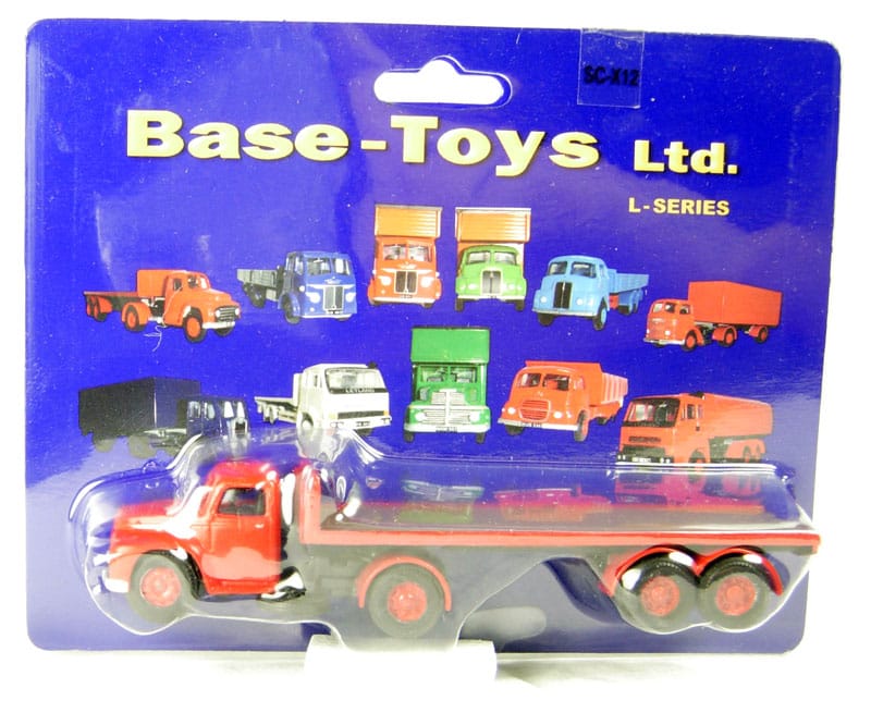 Base Toys SC-X12 Commer Superpoise artic flatbed in red – Gravesend ...