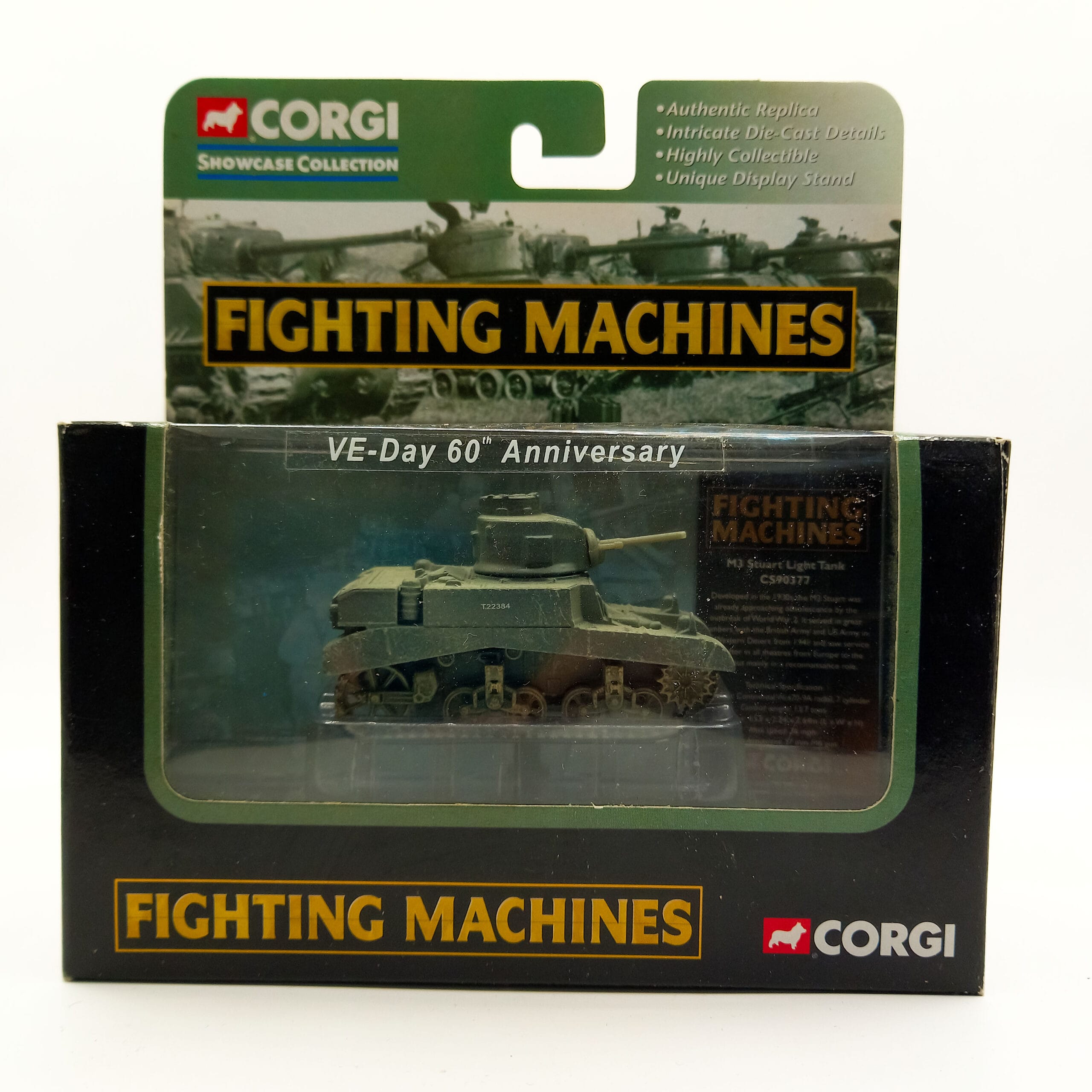 Corgi Showcase Collection CS90377 M3 Stuart Light Tank – Gravesend ...