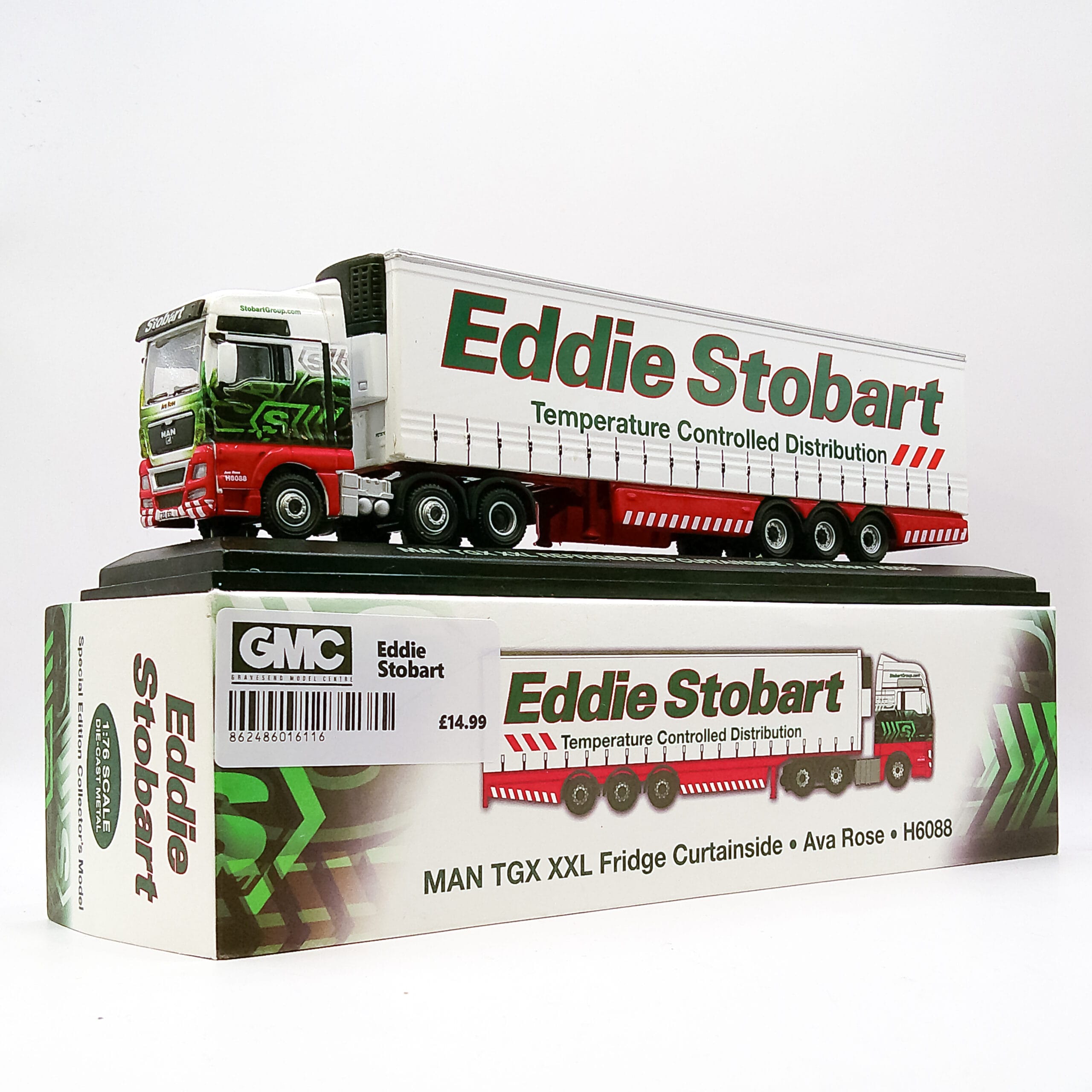 ATLAS 1:76 H6088 Eddie Stobart MAN TGX Ava Rose – Gravesend Model Centre