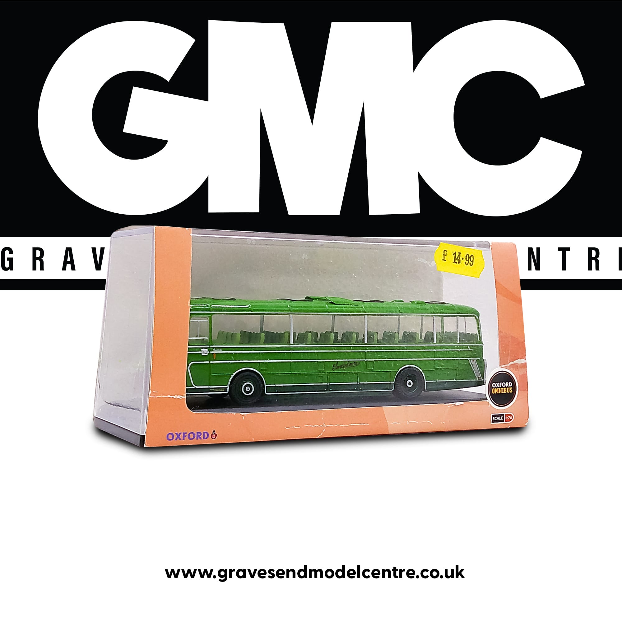 Oxford Diecast PAN001 1/76 Scale Plaxton Panorama I Southdown ...