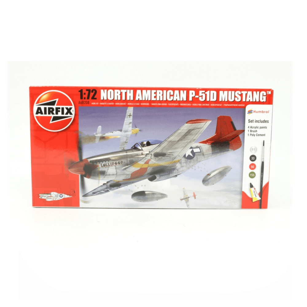 Airfix A68208 North American P51D Mustang - Gravesend Model Centre