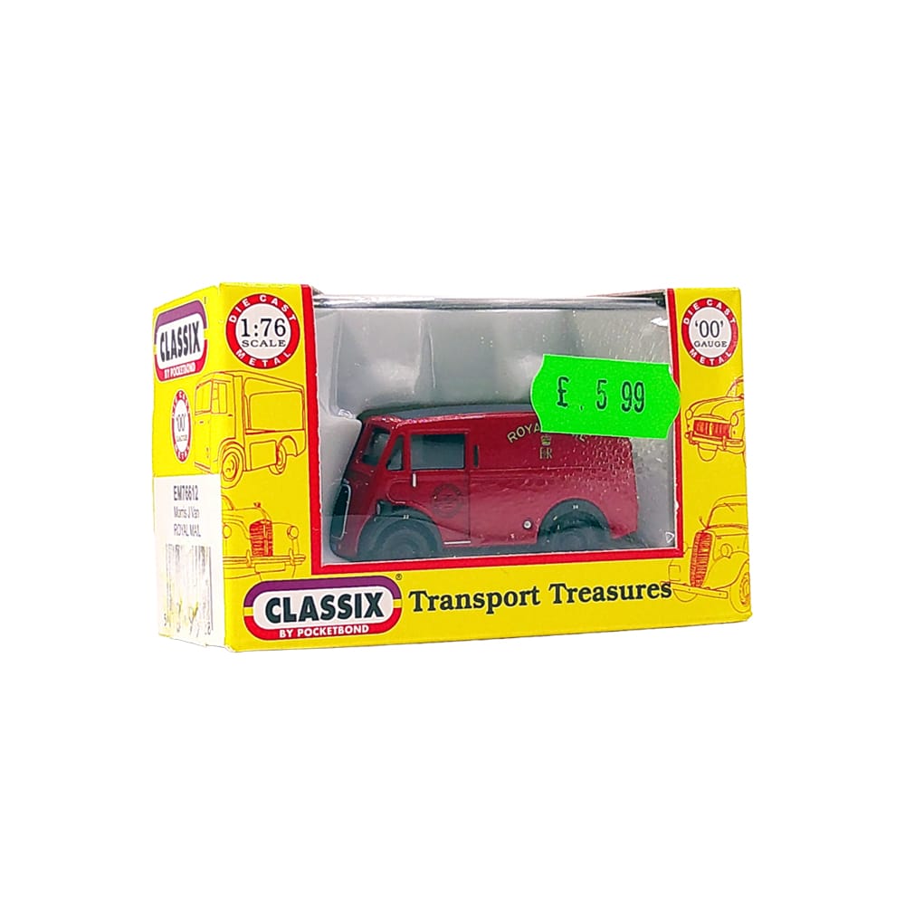 Pocketbond Classix EM76612 1/76 Morris J Van Royal Mail – Gravesend Model Centre