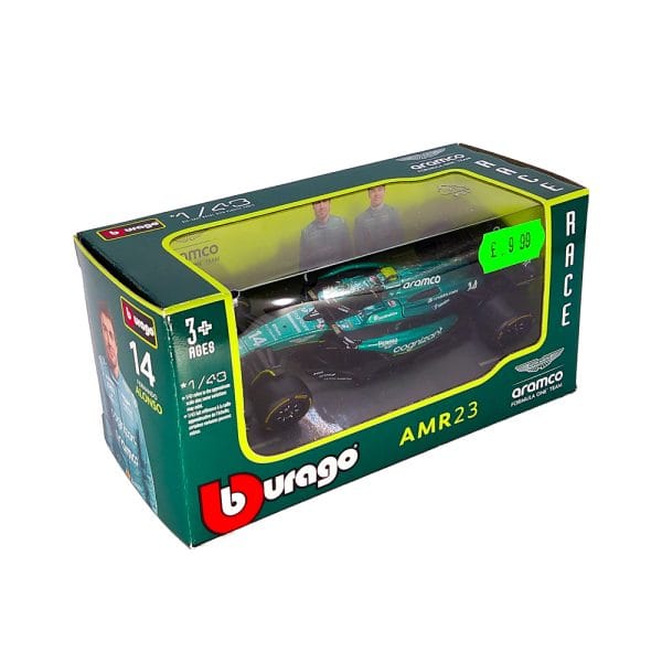 Burago 1/43 18/60039B Aramo F1 Cars Alonso/Stroll - Gravesend Model Centre