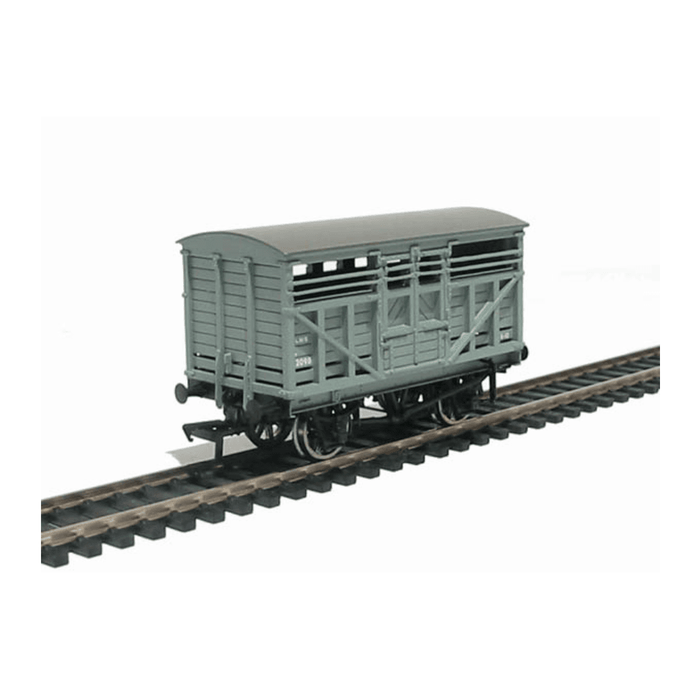 Bachmann 37-703 10Ton Cattle Wagon LMS Grey – Gravesend Model Centre