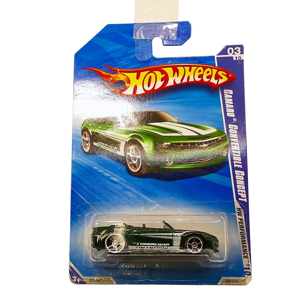 Hot Wheels 1/64 Camaro Convertible Concept Green – Gravesend Model Centre