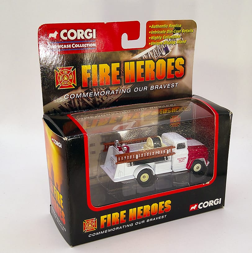 Corgi Fire Heroes CS90058 Fire Pumper Baltimore MD - Gravesend Model Centre