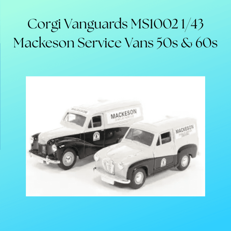 Corgi Vanguards MS1002 1/43 Mackeson Service Vans 50s & 60s - Gravesend ...