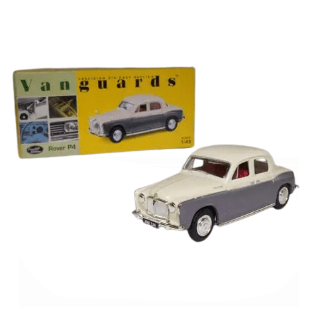 Vanguards VA19008 1/43 Rover P4 Ivory/Grey – Gravesend Model Centre