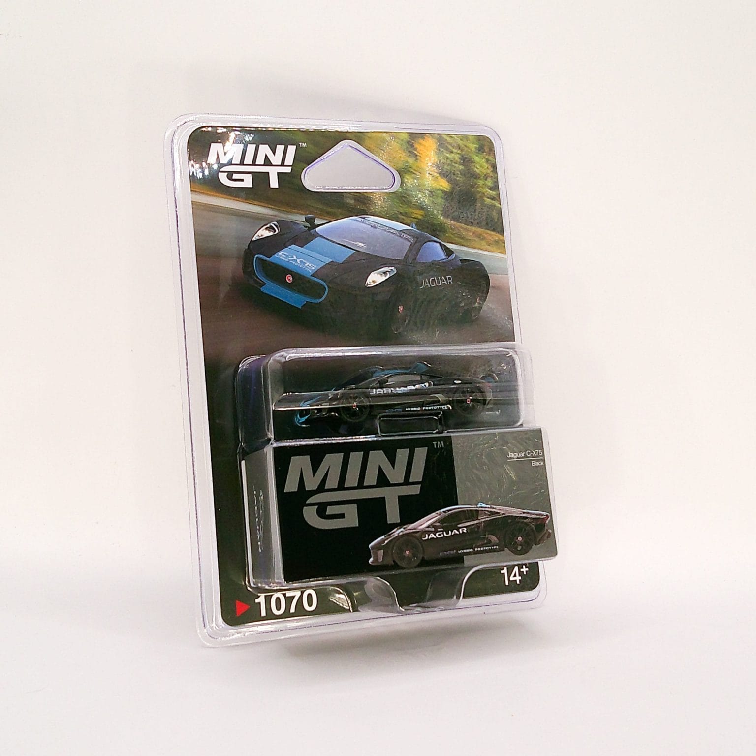Mini GT 1/64 1070 Jaguar CX75 Black LHD – Gravesend Model Centre