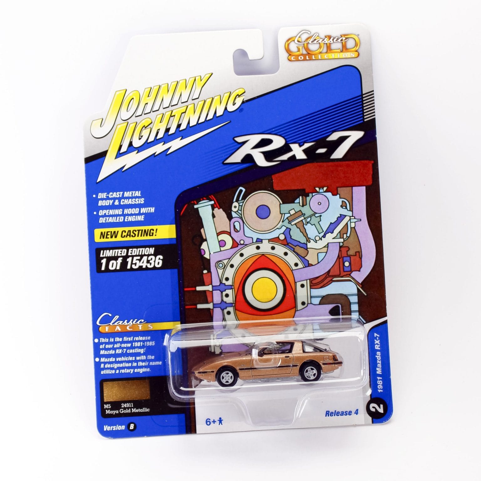 Johnny Lightning 1/64 JLCG027 1981 Mazda RX-7 – Gravesend Model Centre
