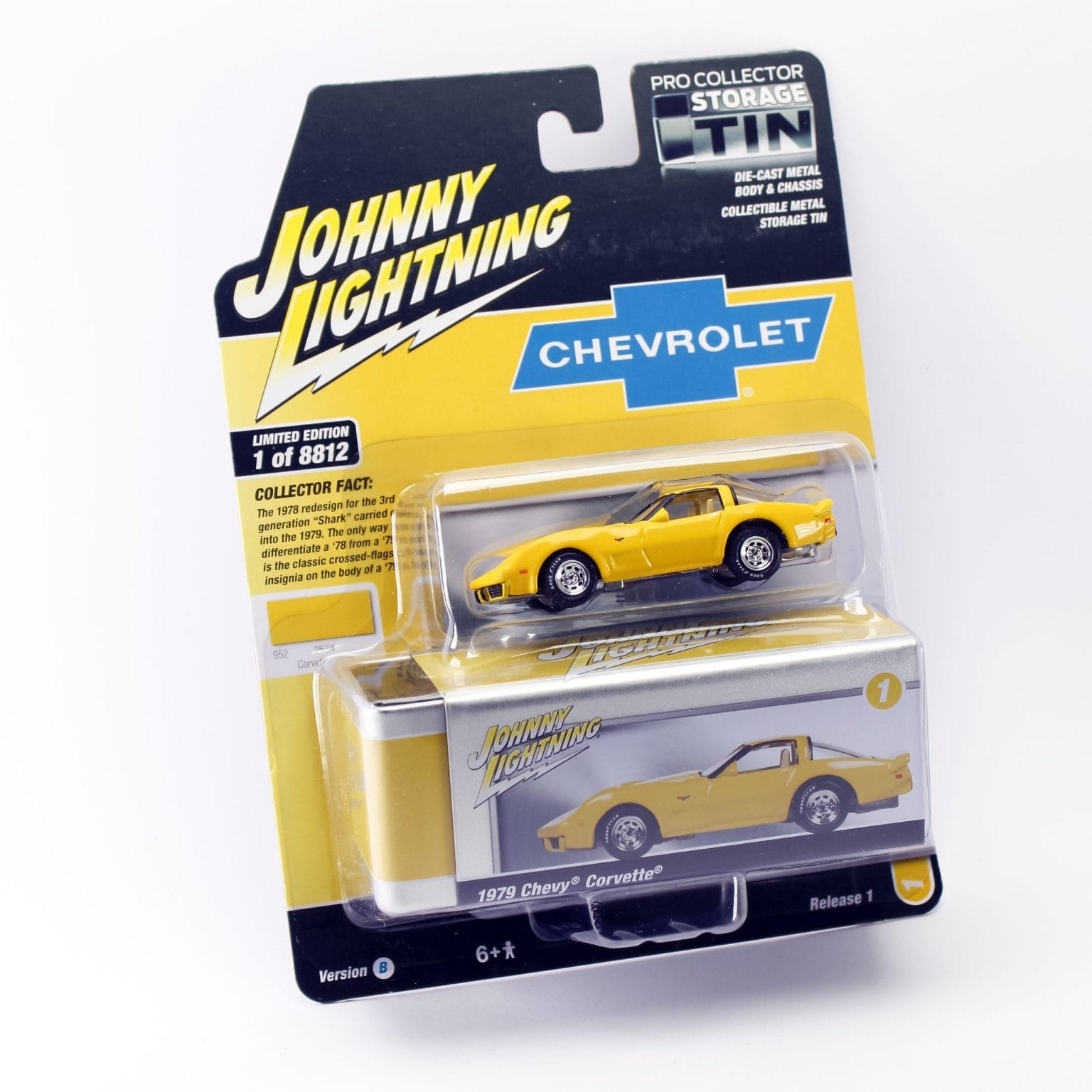 Johnny Lightning 1/64 JLCT011 1979 Chevy Corvette – Gravesend Model Centre